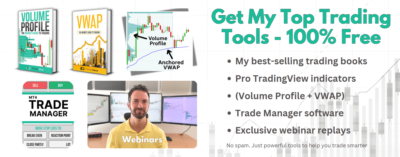 Trader Dale's Free 'Trader's Kit' - Trader Dale's Advanced Volume Profile Forex Trading Education